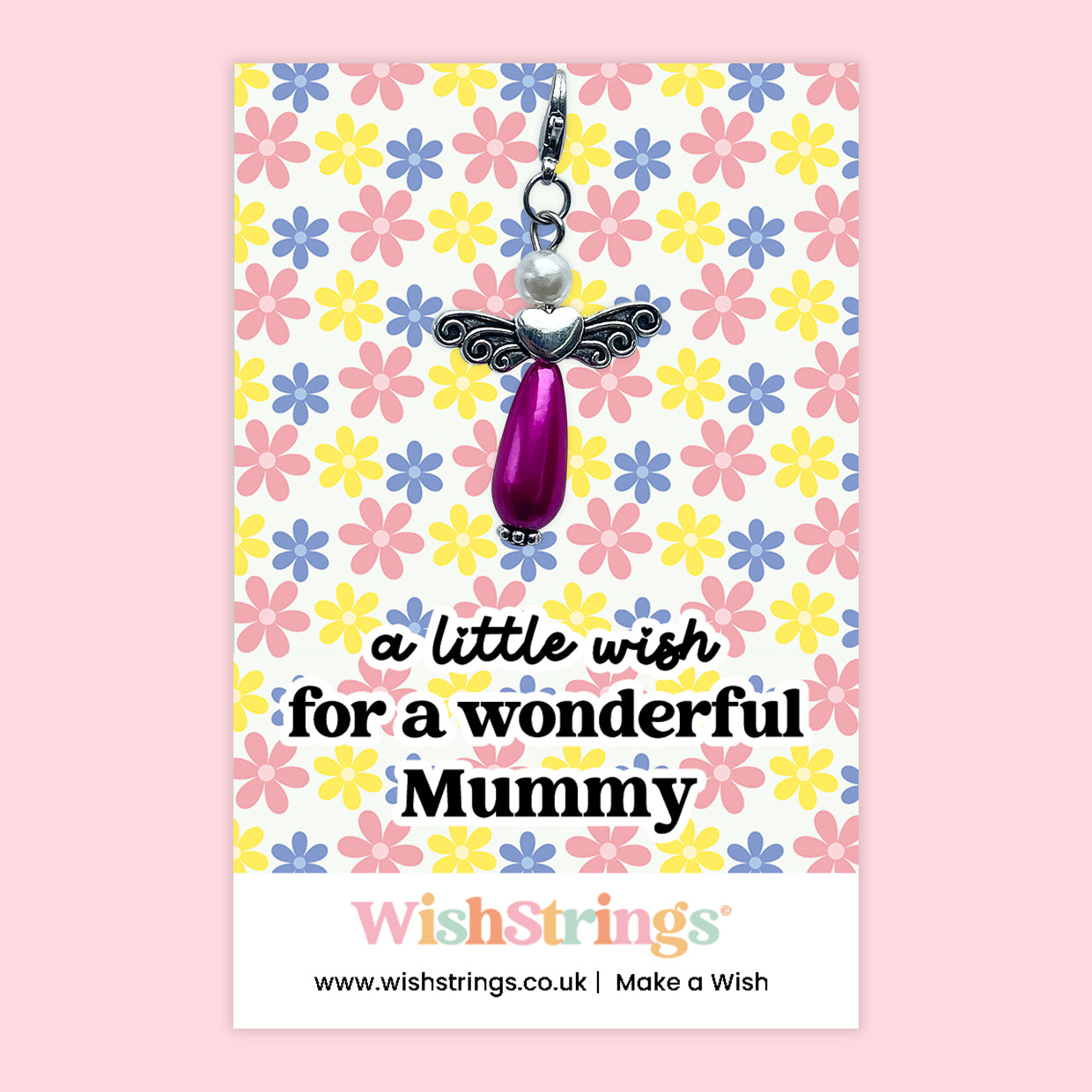 A Little Wish for a Wonderful Mummy - Wish Angel Clip – WishStrings