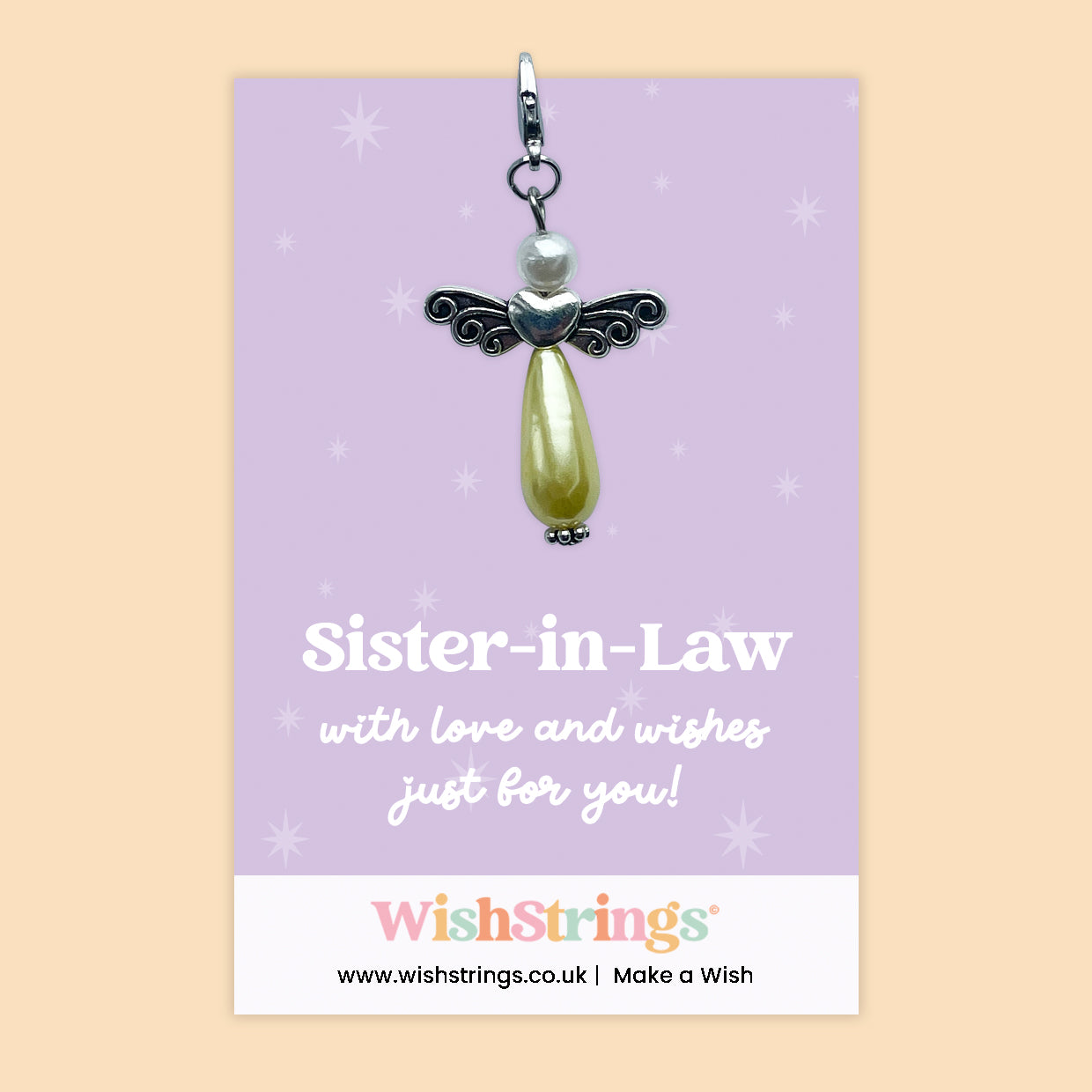 Sister-in-Law - Wish Angel Clip – WishStrings