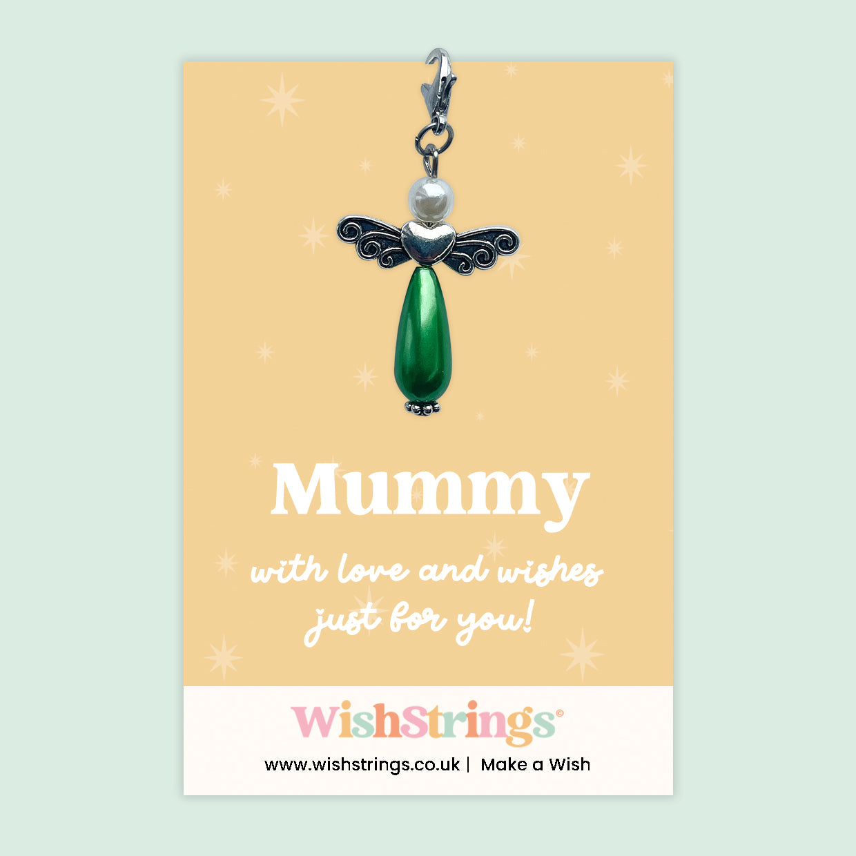 Mummy, With Love and Wishes - Wish Angel Clip – WishStrings