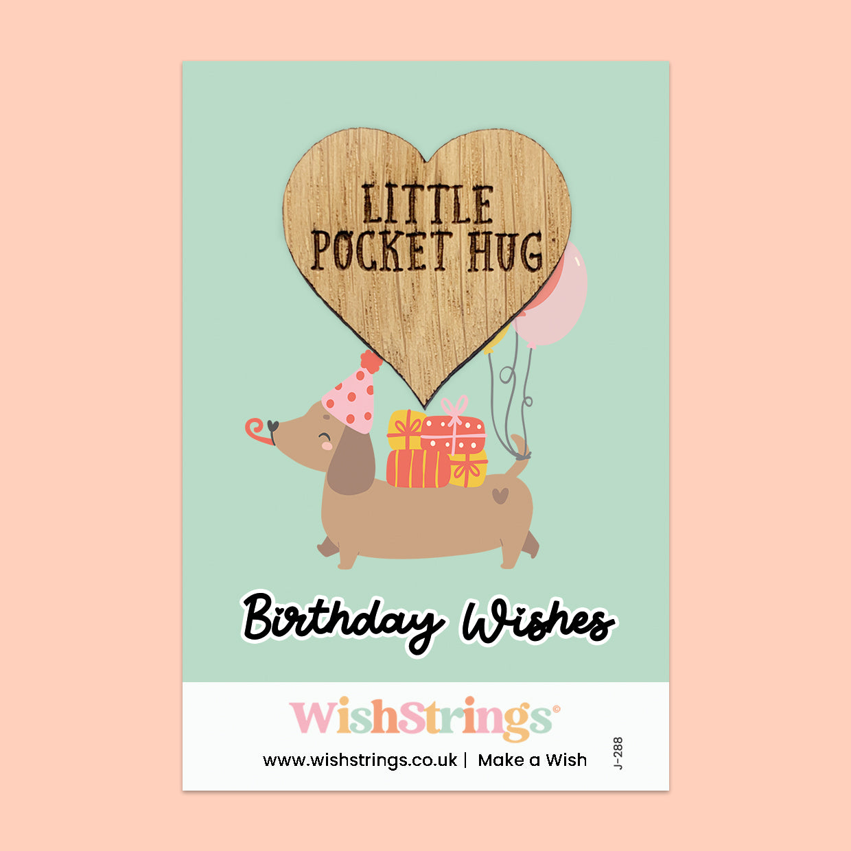 16th Birthday - Little Pocket Hug | Token Gift, Positive Quote ...