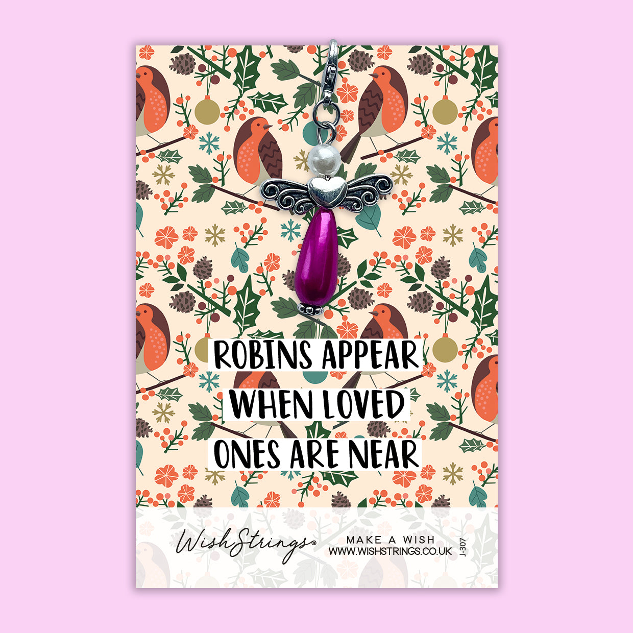 Christmas Robins - Wish Angel Clip – WishStrings