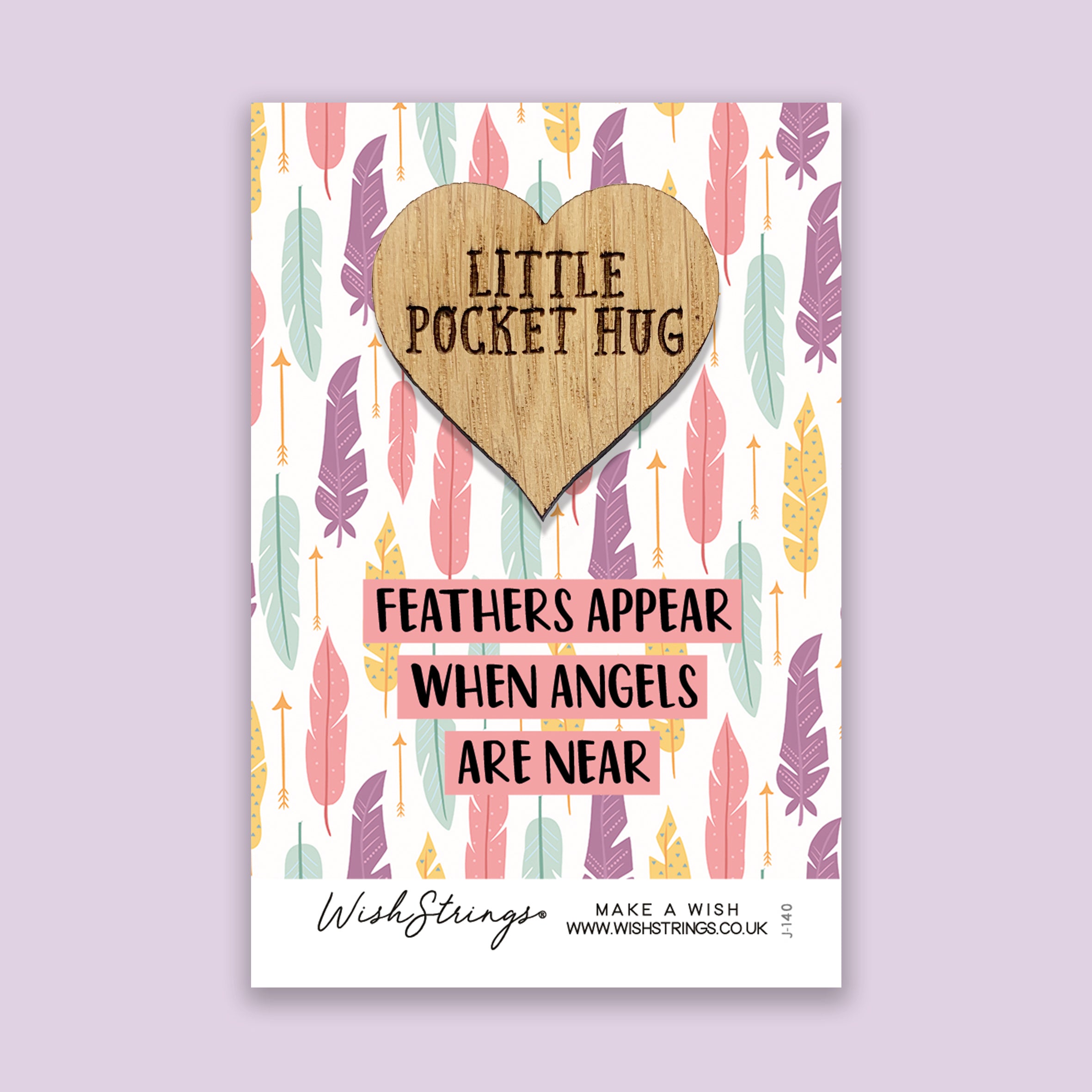Angels - Little Pocket Hug | Token Gift, Positive Quote – WishStrings